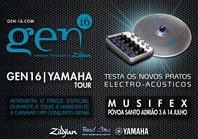 Gen16 | Yamaha Tour na Musifex – Road Crew | Vivemos a Música